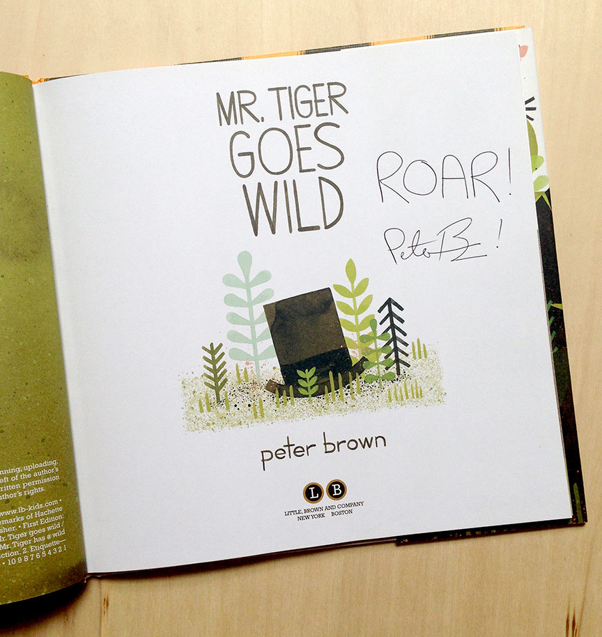 SignedBook - Peter Brown Studio