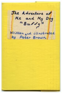 Peter Brown first book written and illustrated, age 6